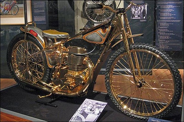 5 Motorcycle covered in Gold, Diamonds and Crystals ~ MegaMachine